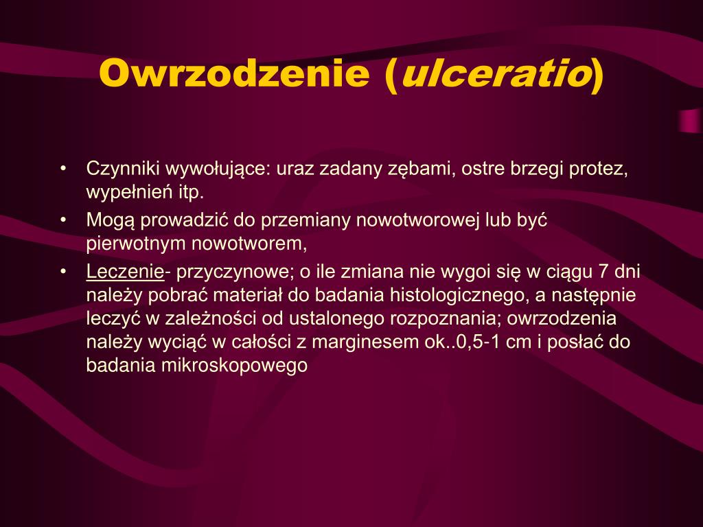 PPT - Profilaktyka onkologiczna w stomatologii- profilaktyka pierwotna ...