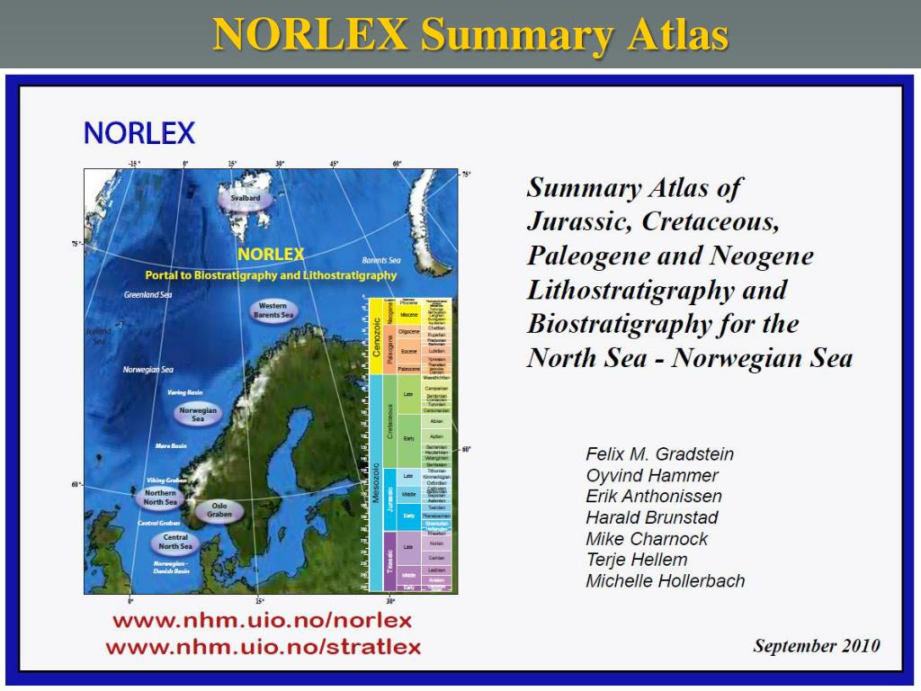 PPT - NORLEX Norwegian Interactive Offshore Stratigraphic Lexicon Felix ...