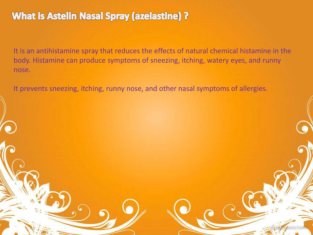 PPT - Buy Astelin nasal spray online as antihistamine PowerPoint ...
