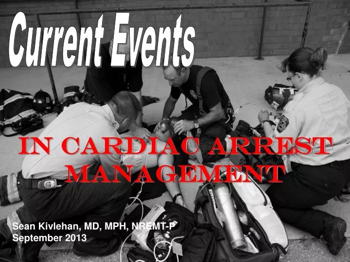 PPT - in Cardiac Arrest Management PowerPoint Presentation, free ...