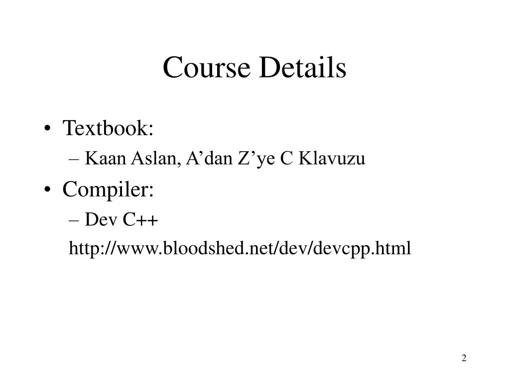Ppt Programming Languages 1 Introduction To C Data Types Operators Io Control