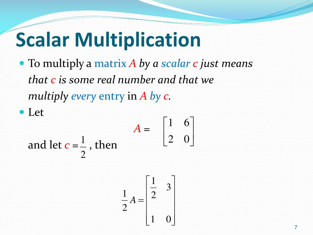 PPT Matrices PowerPoint Presentation Free Download ID 4814801