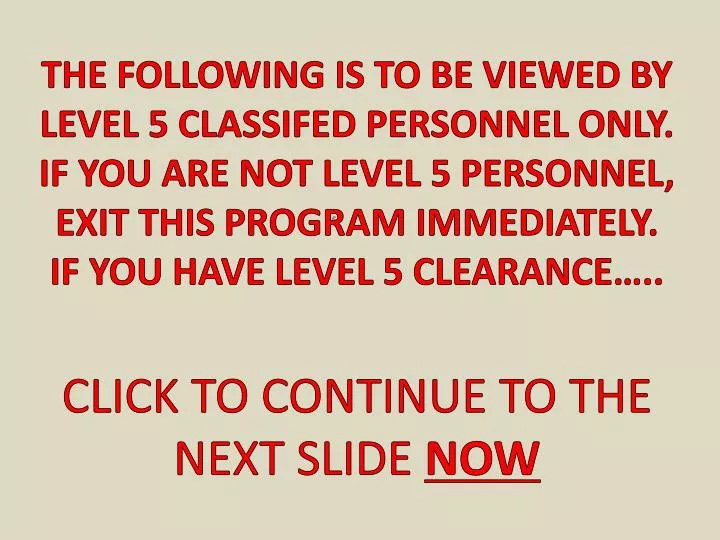 PPT - CLICK TO CONTINUE TO THE NEXT SLIDE NOW PowerPoint Presentation ...