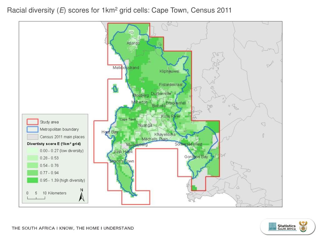 PPT - Measuring racial segregation at different geographic scales in ...