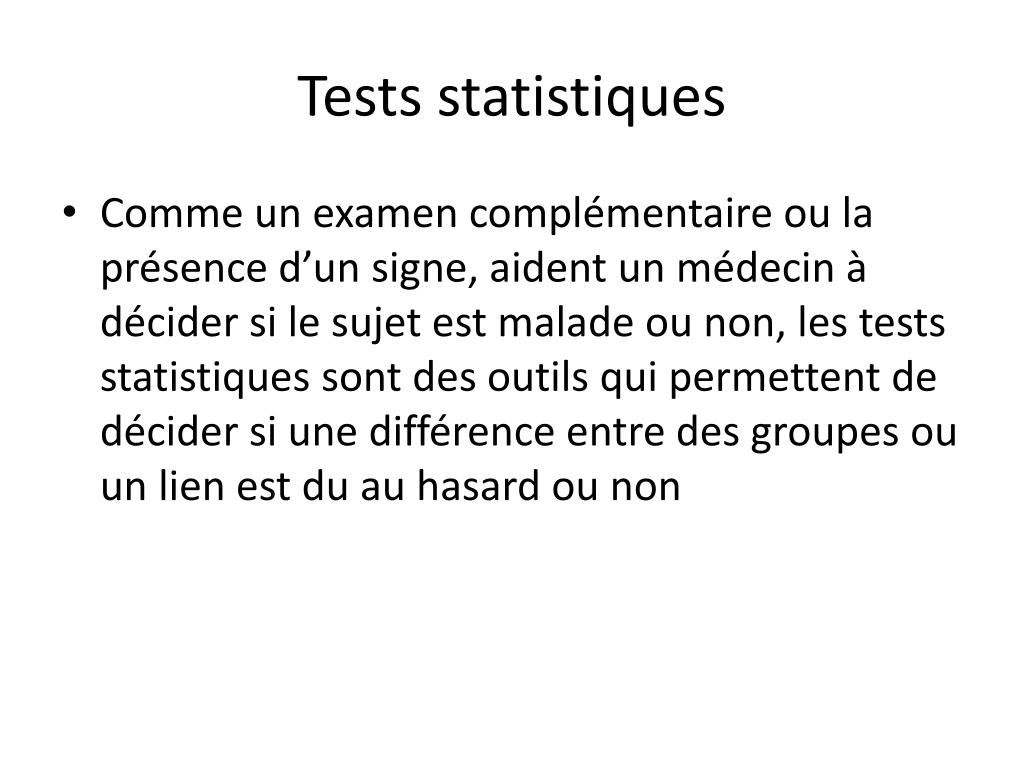 PPT - Quelques principes des statistiques pour l’épidémiologie ...