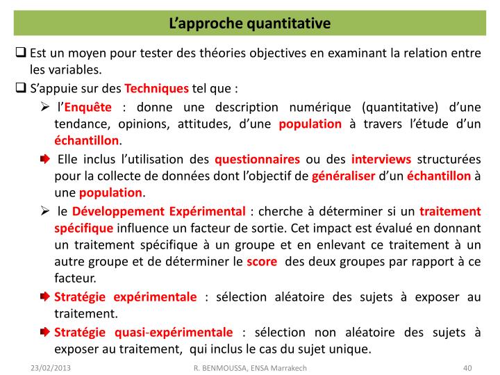 PPT - COURS D’INITIATION A LA METHODOLOGIE DE RECHERCHE PowerPoint ...