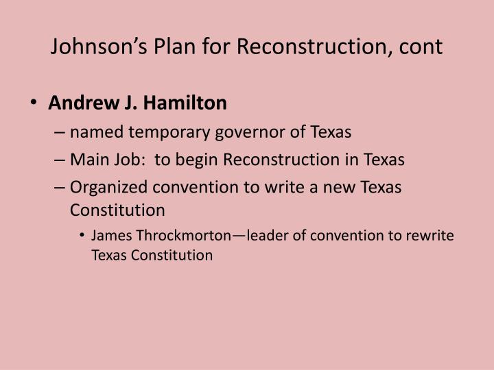 PPT - Chapter 15 Texas and the Union 1865-1877 PowerPoint Presentation ...