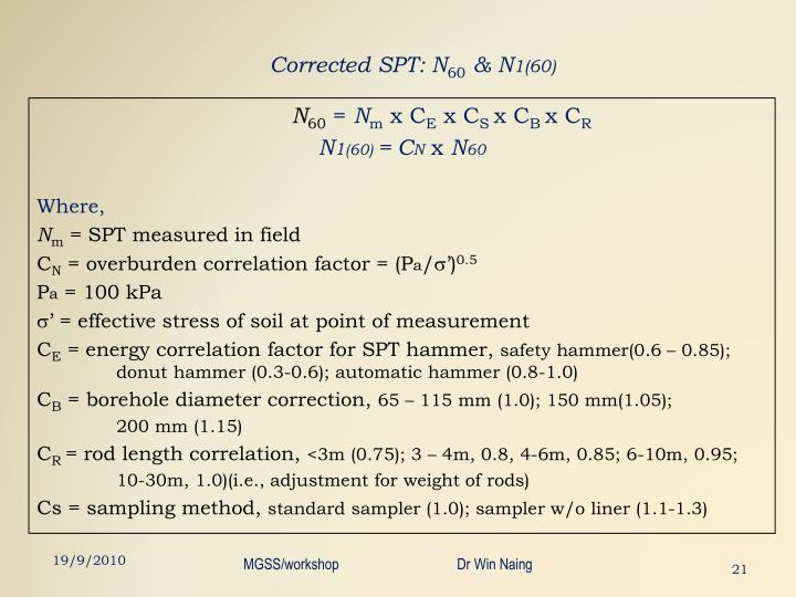 PPT - Geotechnical Site Investigation measured & derived geotechnical ...