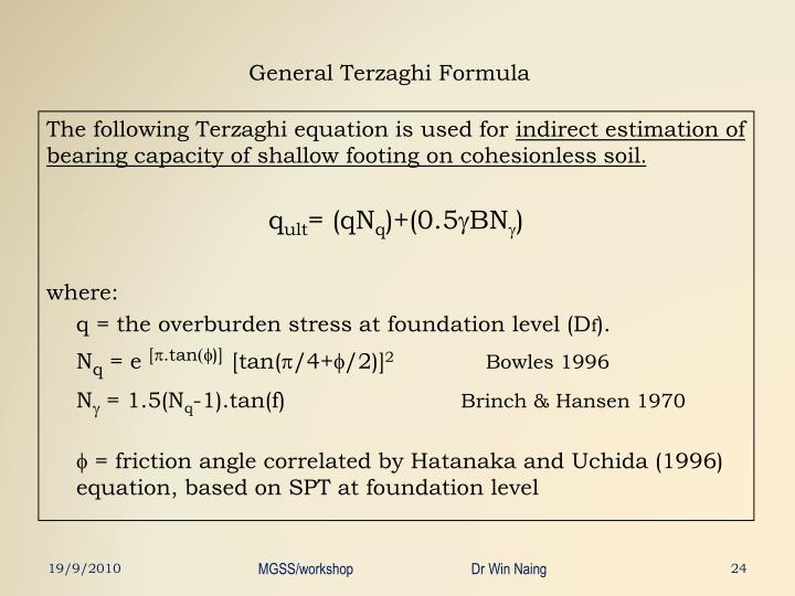PPT - Geotechnical Site Investigation measured & derived geotechnical ...