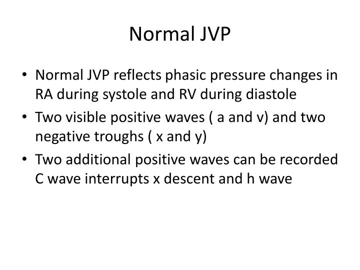 PPT - Jugular venous pressure and waveforms PowerPoint Presentation ...