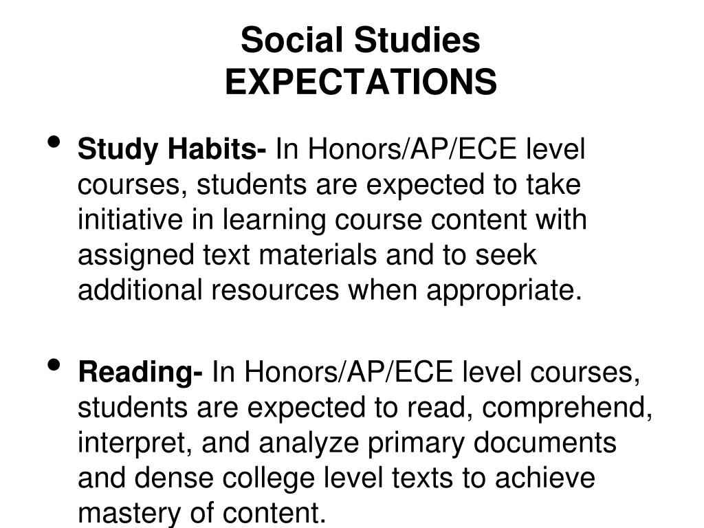 PPT - SHS HUMANITIES ENGLISH, SOCIAL STUDIES, WORLD LANGUAGES ...