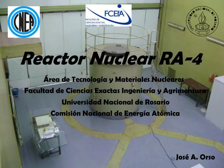 PPT - Reactor Nuclear RA-4 PowerPoint Presentation, free download - ID ...