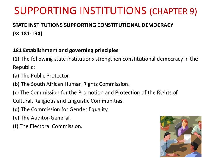 PPT - THE SOUTH AFRICAN CONSTITUTION OF 1993/1996: MIRACLE OR MIRAGE ...