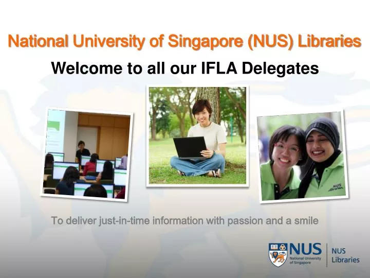 PPT - National University of Singapore (NUS) Libraries PowerPoint ...