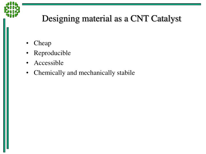 PPT - Synthesis of Carbon Nanostructure For Catalysis PowerPoint ...