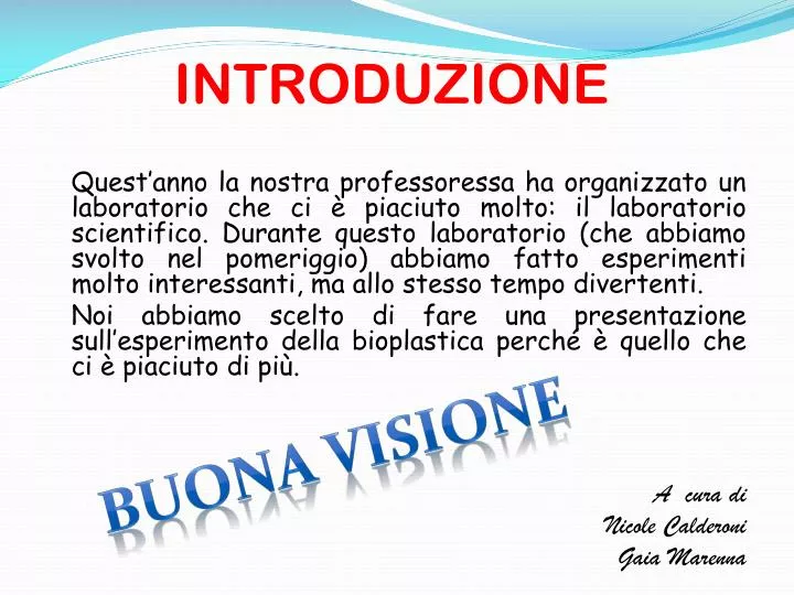 PPT - INTRODUZIONE PowerPoint Presentation, free download - ID:4822490