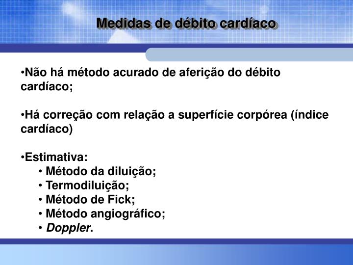 PPT - DÉBITO CARDÍACO PowerPoint Presentation - ID:4822627