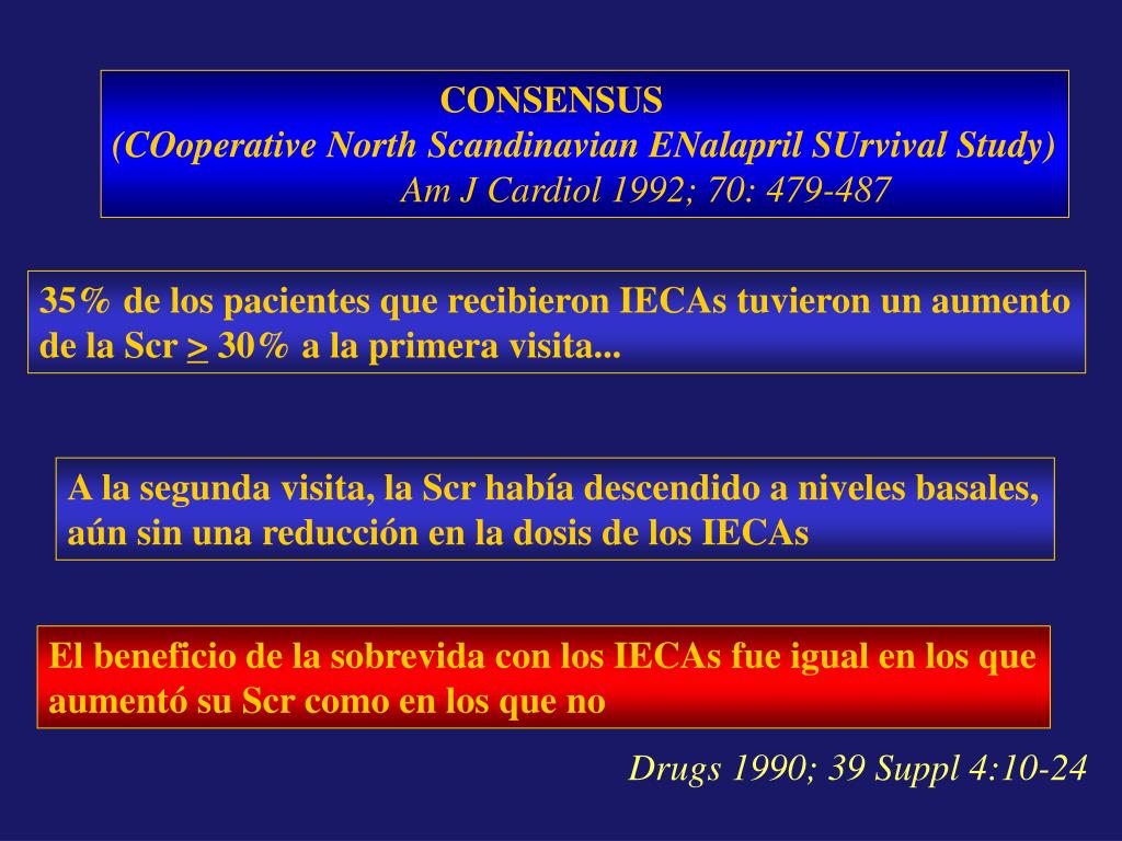 PPT - FARMACOTERAPIA DE LA INSUFICIENCIA CARDÍACA EN PACIENTES CON ...