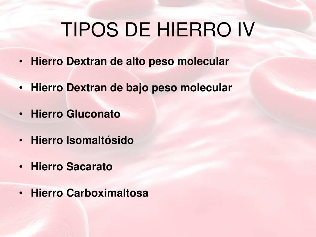 PPT - ANEMIA FERROPENICA SU TRATAMIENTO A TRAVES DEL TIEMPO PowerPoint ...