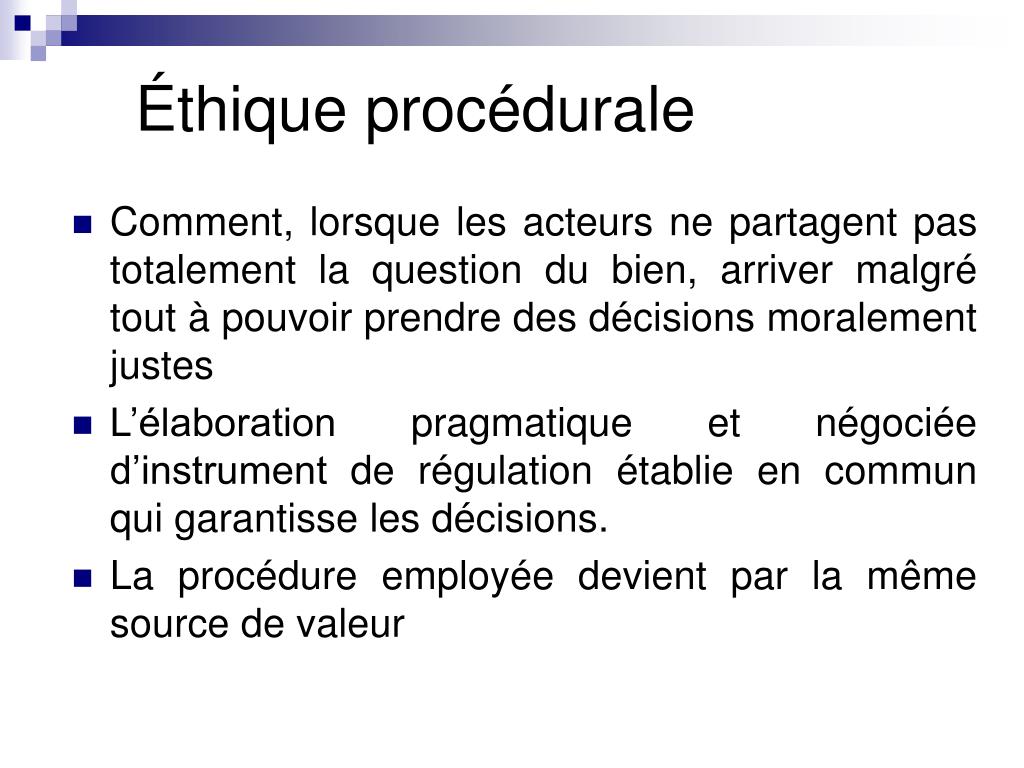 PPT - Quelques repères éthiques pour faciliter la prise de décision ...