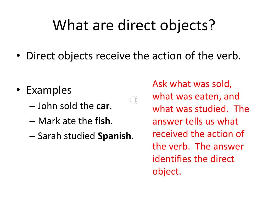 PPT Direct Object Pronouns PowerPoint Presentation Free Download