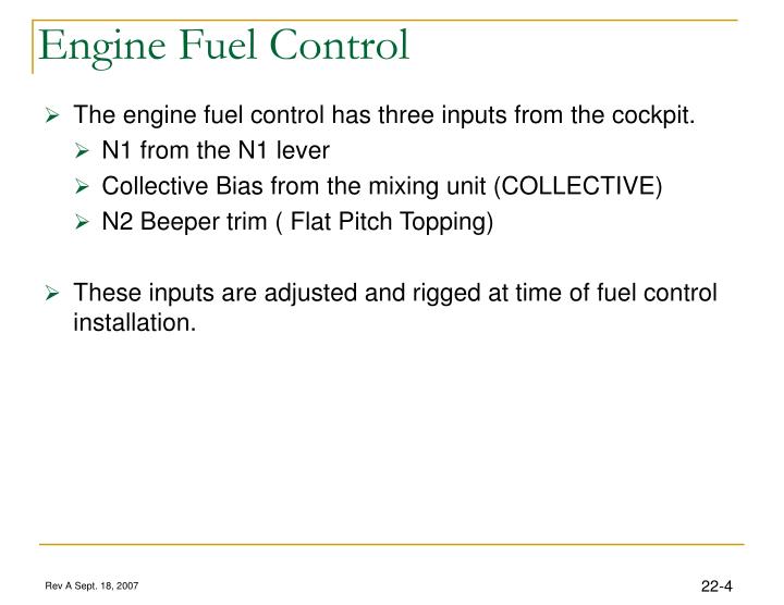 PPT - Fuel Control PowerPoint Presentation - ID:4826177