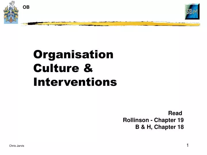 PPT - Organisation Culture & Interventions PowerPoint Presentation - ID ...