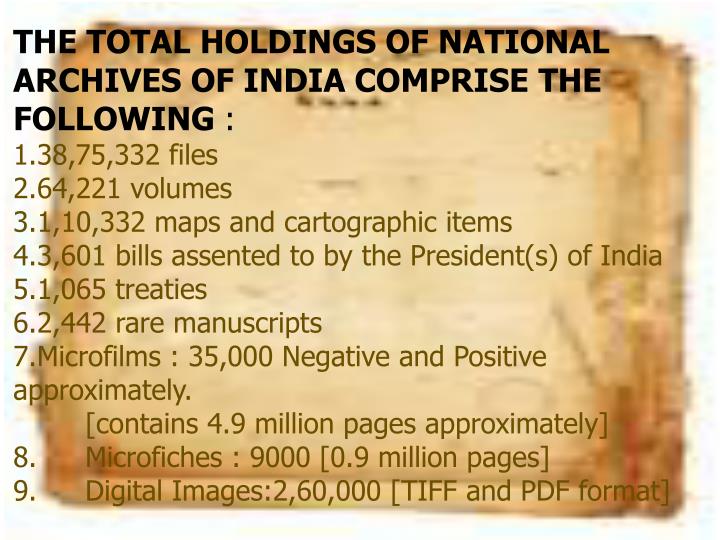 PPT - MICROFILMING OF RECORDS & DIGITAL PRESERVATION IN NATIONAL ...