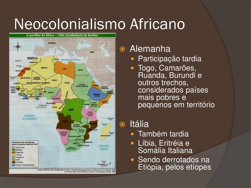 PPT - Imperialismo ou Neocolonialismo PowerPoint Presentation, free ...