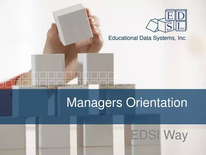 PPT - Managers Orientation PowerPoint Presentation, free download - ID ...