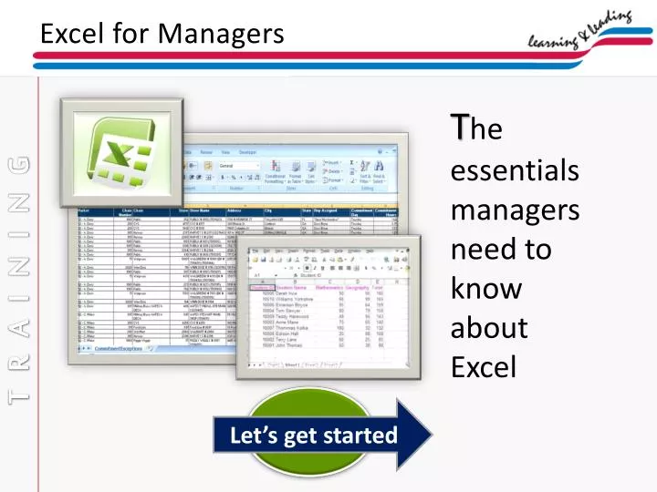 PPT - Excel for Managers PowerPoint Presentation, free download - ID ...