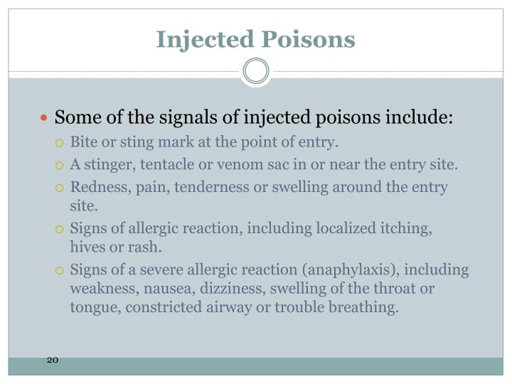 PPT - Poisoning PowerPoint Presentation - ID:4827653