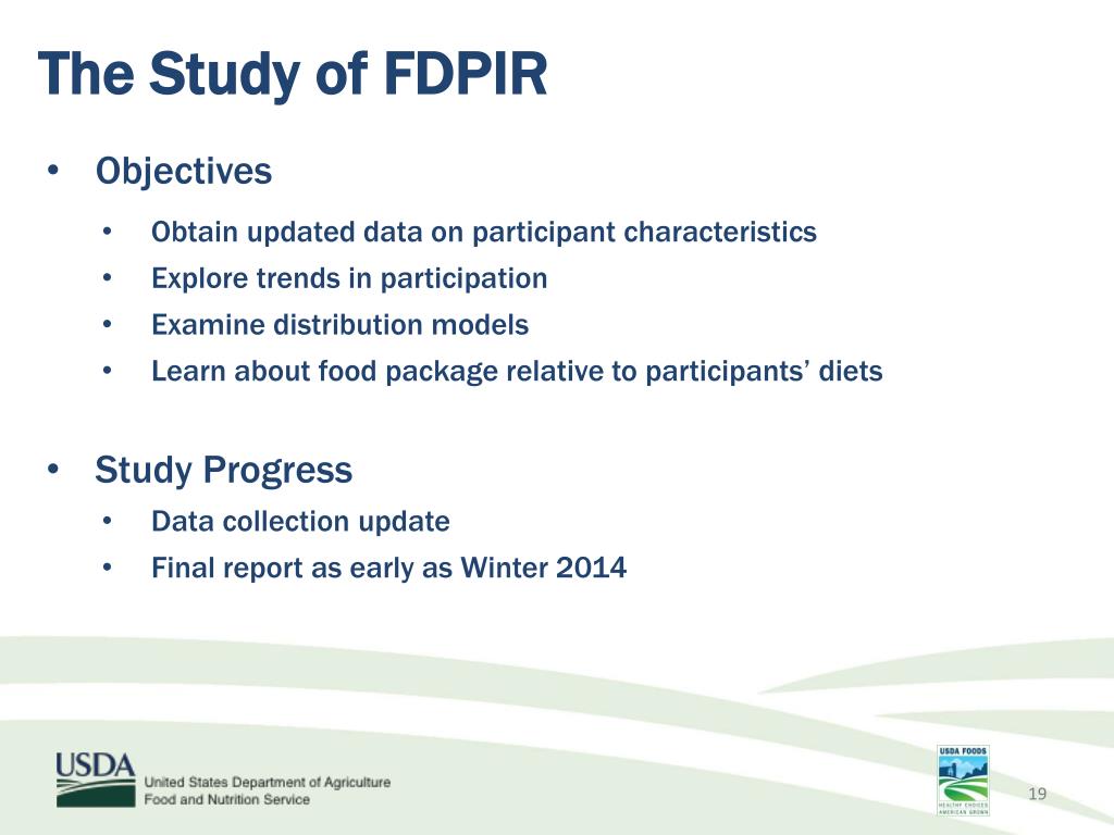 PPT - 2014 NAFDPIR Conference USDA Food and Nutrition Service ...