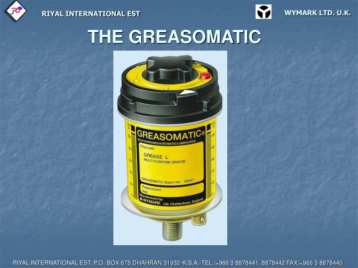 PPT - THE GREASOMATIC PowerPoint Presentation - ID:4828142