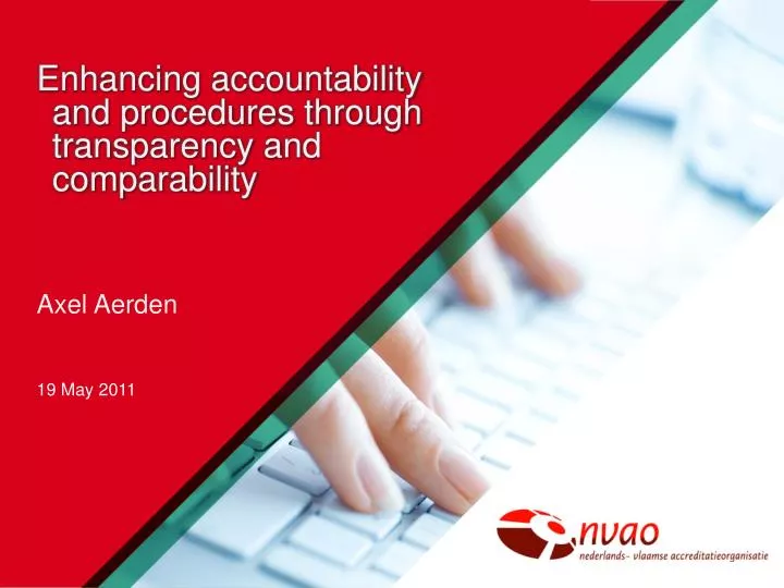 PPT - Enhancing accountability and procedures through transparency and ...