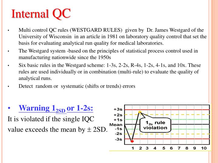 PPT - QC In Biochemistry PowerPoint Presentation - ID:4830802