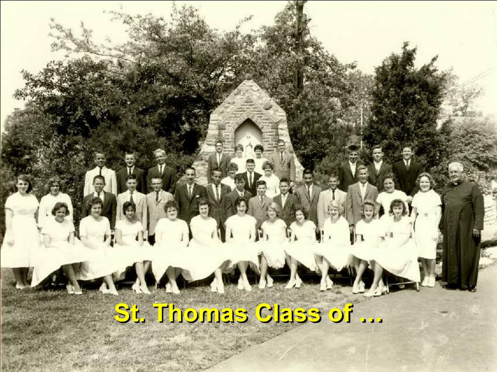 PPT - Faces of the Past St. Thomas the Apostle Church and School 1900 ...