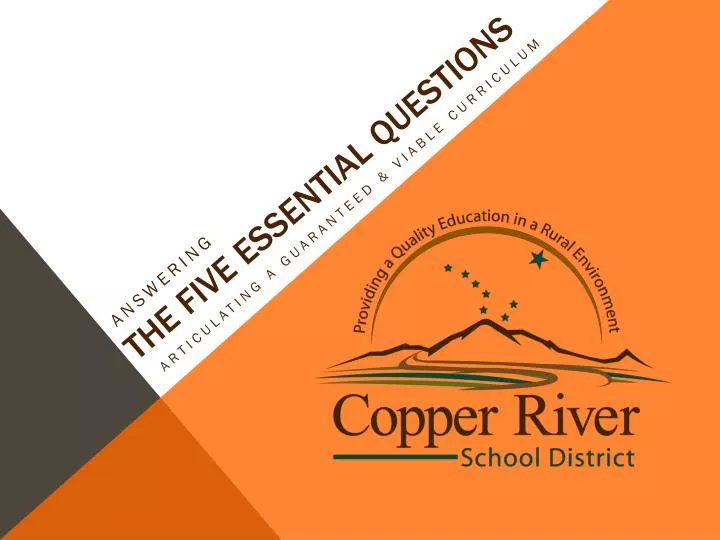 PPT - The five essential questions PowerPoint Presentation, free ...