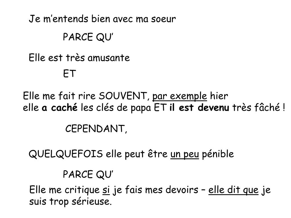 PPT - Est-ce que tu t’entends bien avec ta famille ? PowerPoint ...