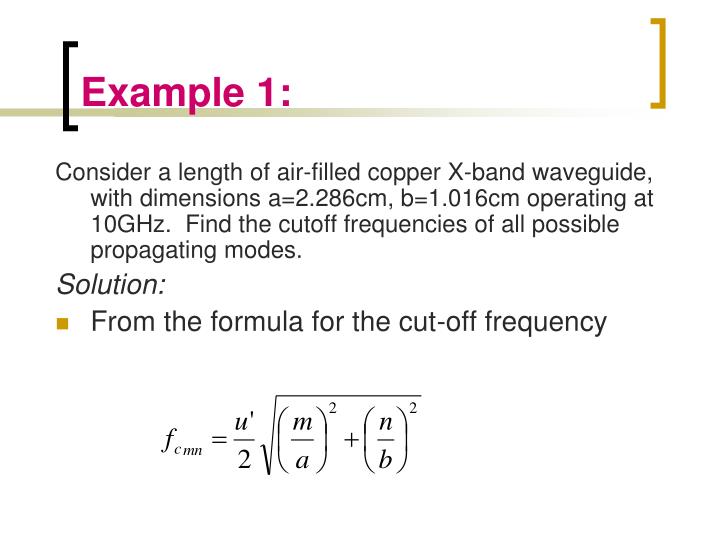 PPT - Waveguides PowerPoint Presentation - ID:4831612