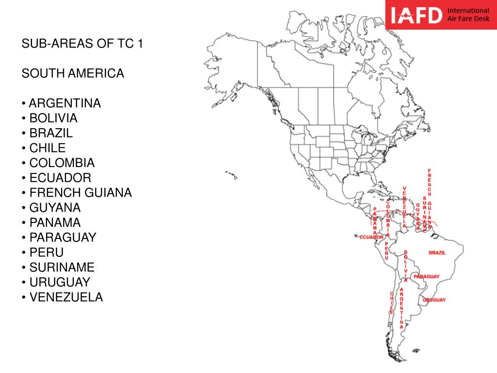 PPT - SUB-AREAS OF TC 1 NORTH AMERICA CANADA MEXICO PowerPoint ...