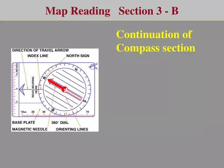 PPT - Map Reading Section 3 - B PowerPoint Presentation, free download ...