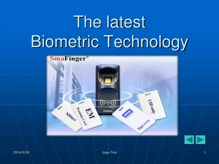 PPT - The latest Biometric Technology PowerPoint Presentation, free ... PPT - The latest Biometric Technology PowerPoint Presentation, free ...