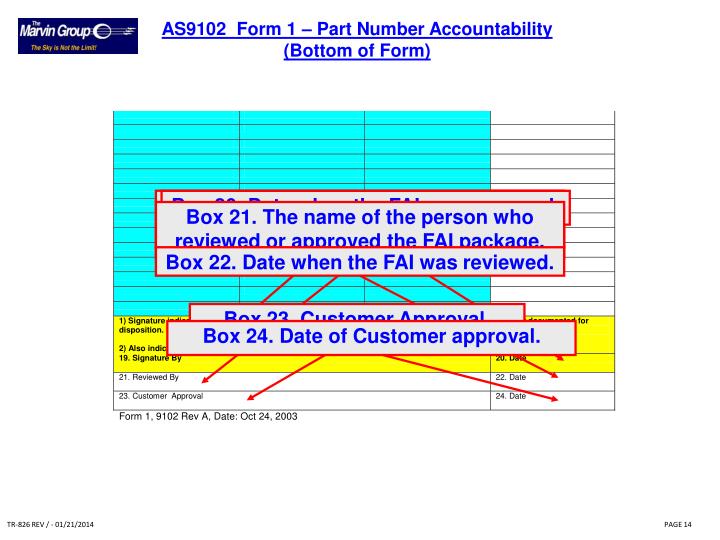 PPT - AS9102 First Article Inspection Report PowerPoint Presentation ...