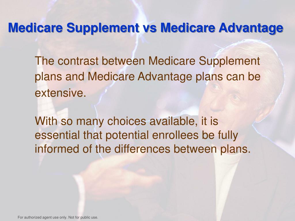PPT - Medicare Supplement vs Medicare Advantage PowerPoint Presentation ...