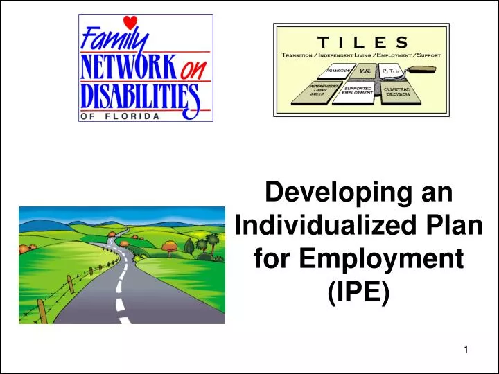 PPT - Developing an Individualized Plan for Employment (IPE) PowerPoint ...