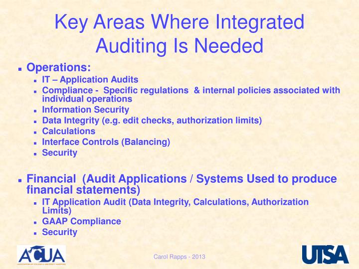 PPT - INTEGRATED AUDITING PowerPoint Presentation - ID:4835385