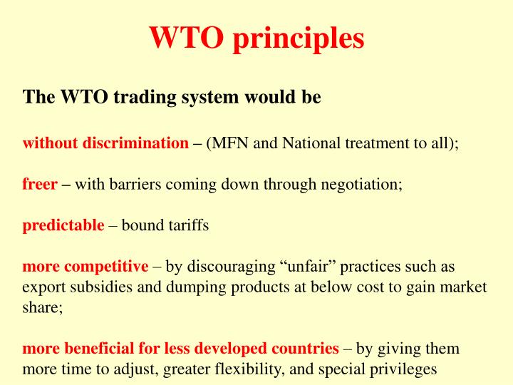 PPT - The WTO: Opportunities and Challenges PowerPoint Presentation ...
