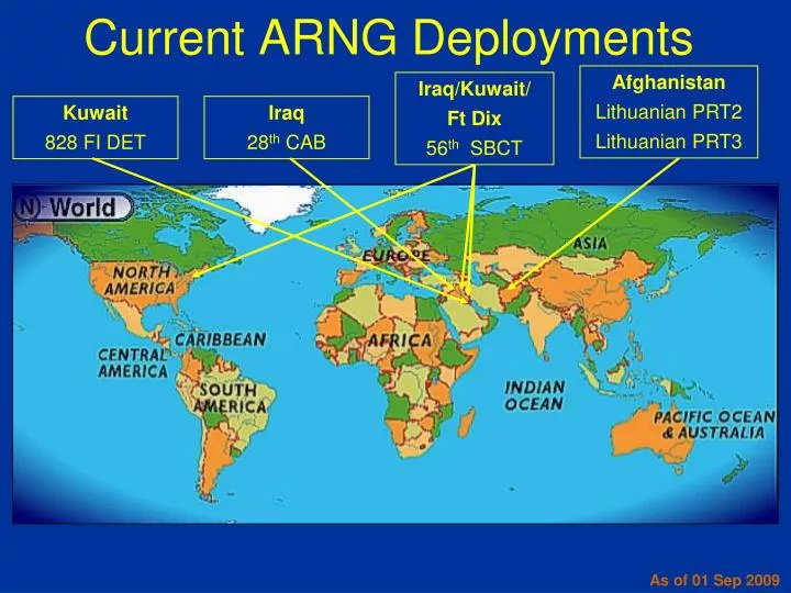 PPT - Current ARNG Deployments PowerPoint Presentation, free download ...
