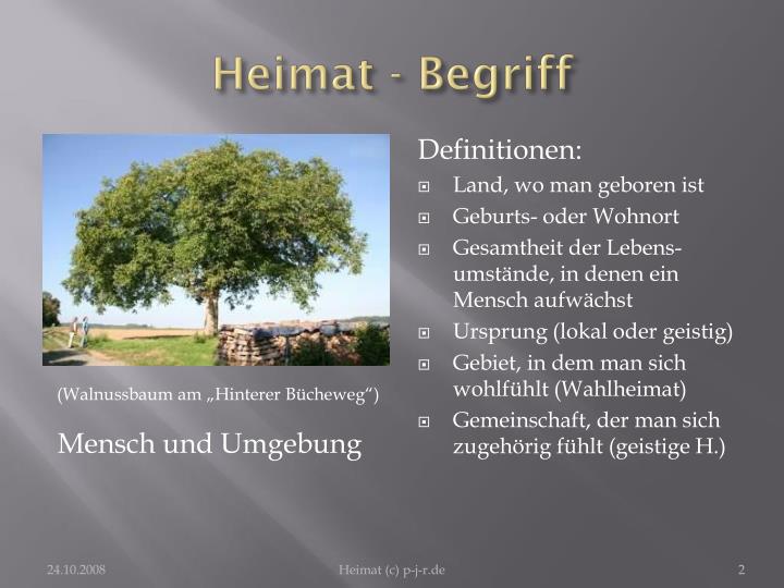 PPT - HEIMAT PowerPoint Presentation - ID:4836927